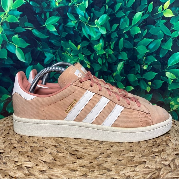 adidas | Shoes | Adidas Campus Pink White Tactile Rose | Poshmark
